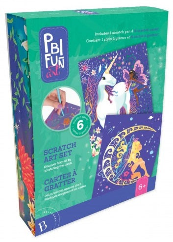 Fantasy Scratch Art Set - DragonSpace Gift Shop