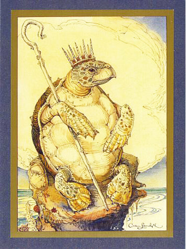 Tortoise King Card - DragonSpace Gift Shop