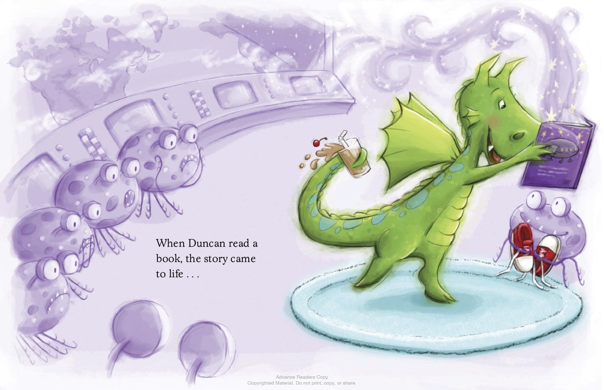 Duncan the Story Dragon - DragonSpace Gift Shop