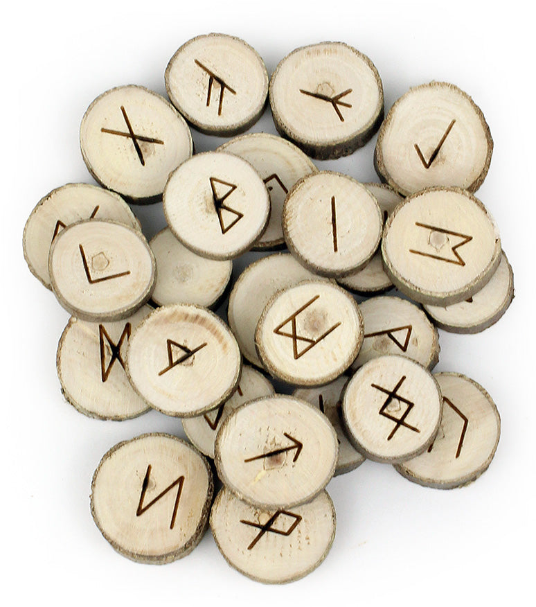 Wood Rune Set - DragonSpace Gift Shop