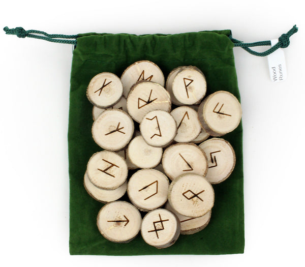 Wood Rune Set - DragonSpace Gift Shop